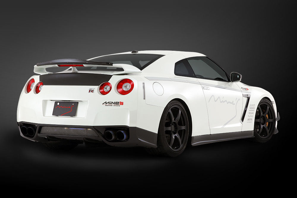 Mine's Carbon Rear Wing Cover GTR - R35 – Pitcrew Motorsports
